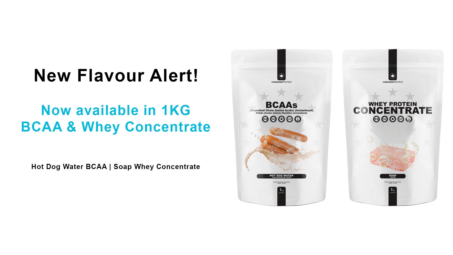 Introducing New BCAA and Whey Protein Concentrate Flavours! – Canadian ...