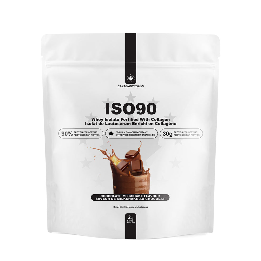 Whey Protein Isolate fortified with Collagen – Canadian Protein