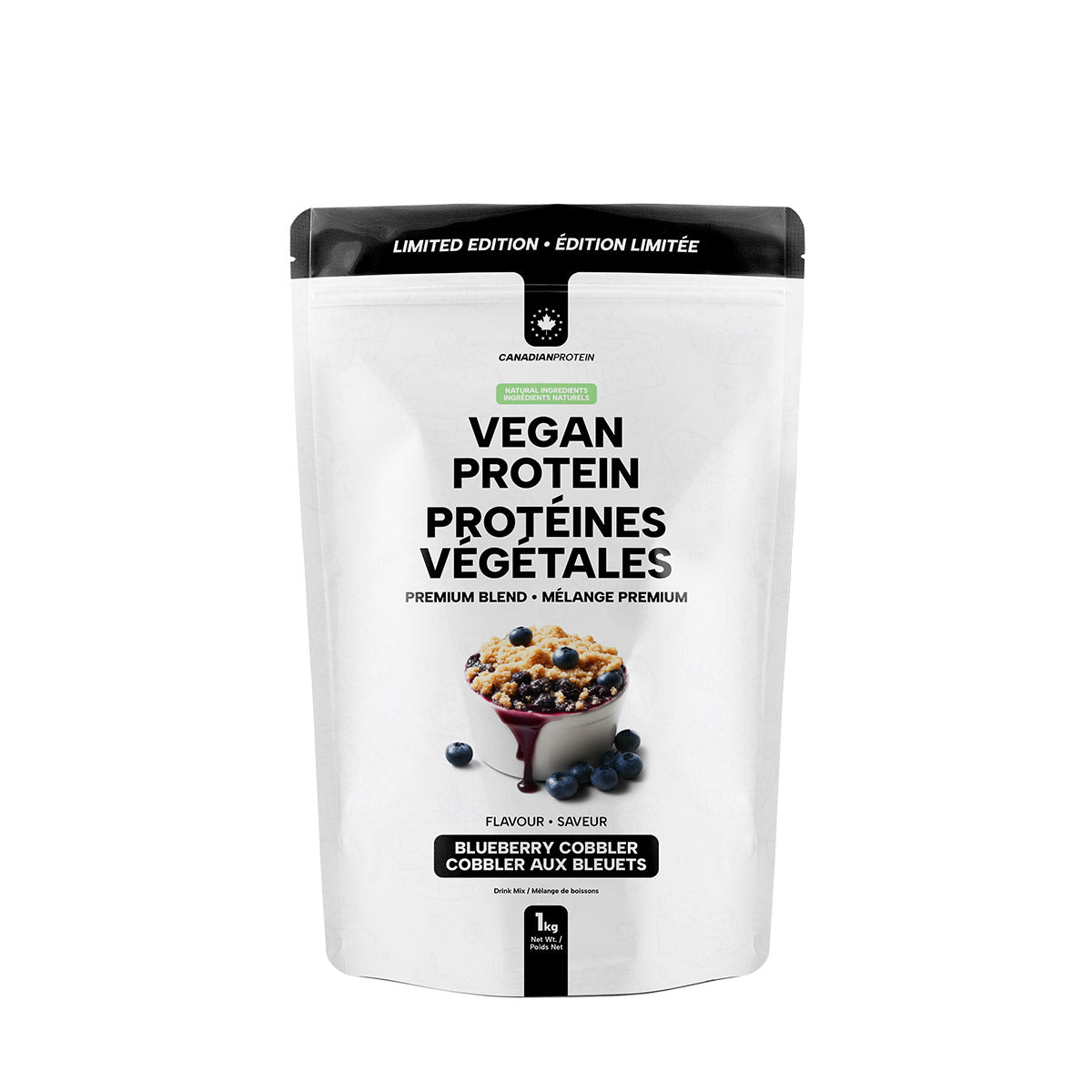 Buy All Natural Premium Vegan Protein Blend - Canadian Protein