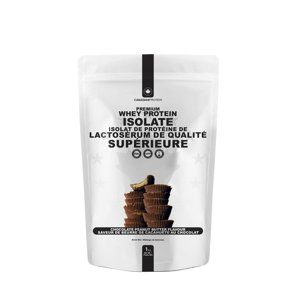 100% Premium Whey Protein Isolate - Canadian Protein